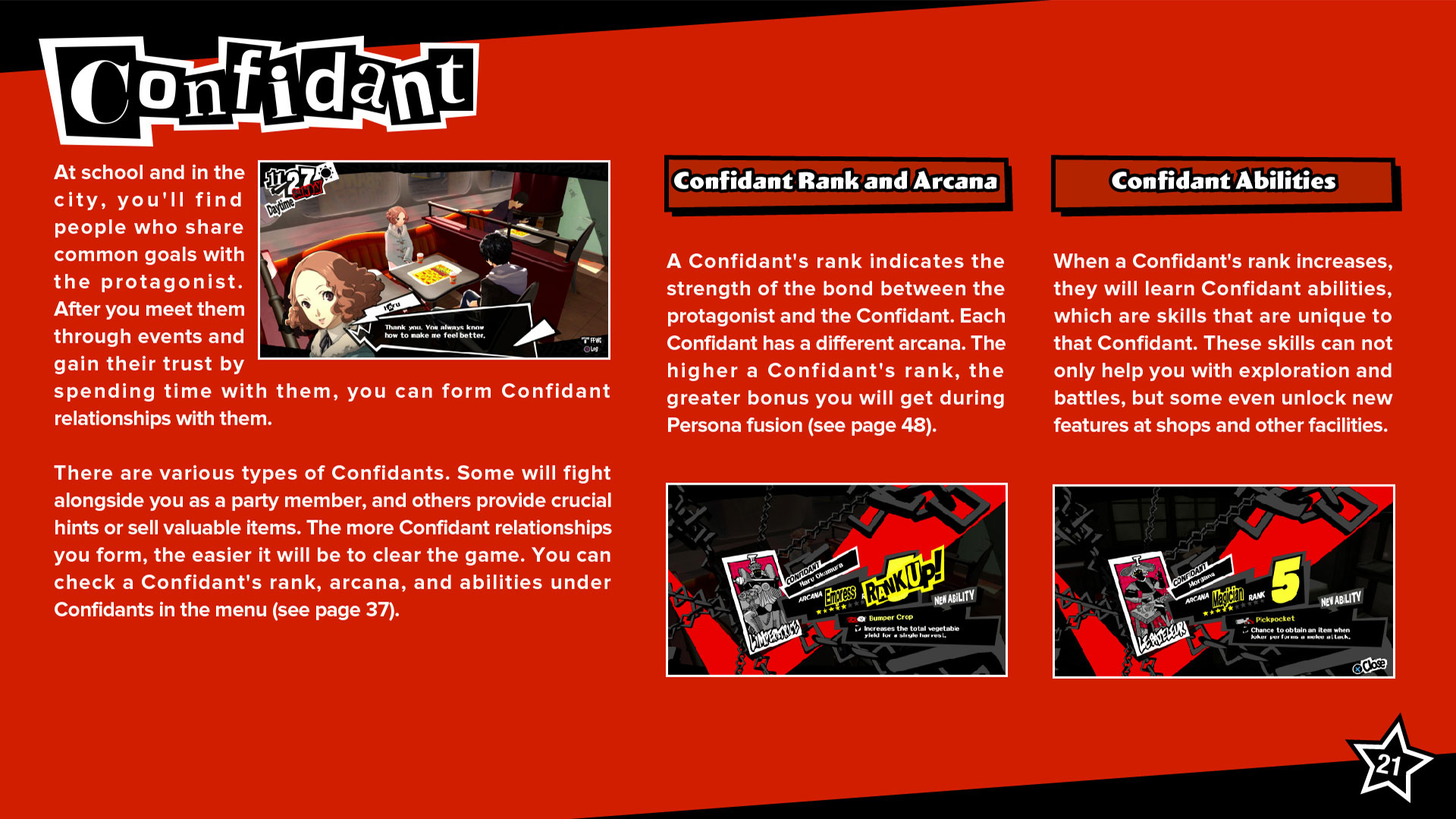Persona 5 Web Manual