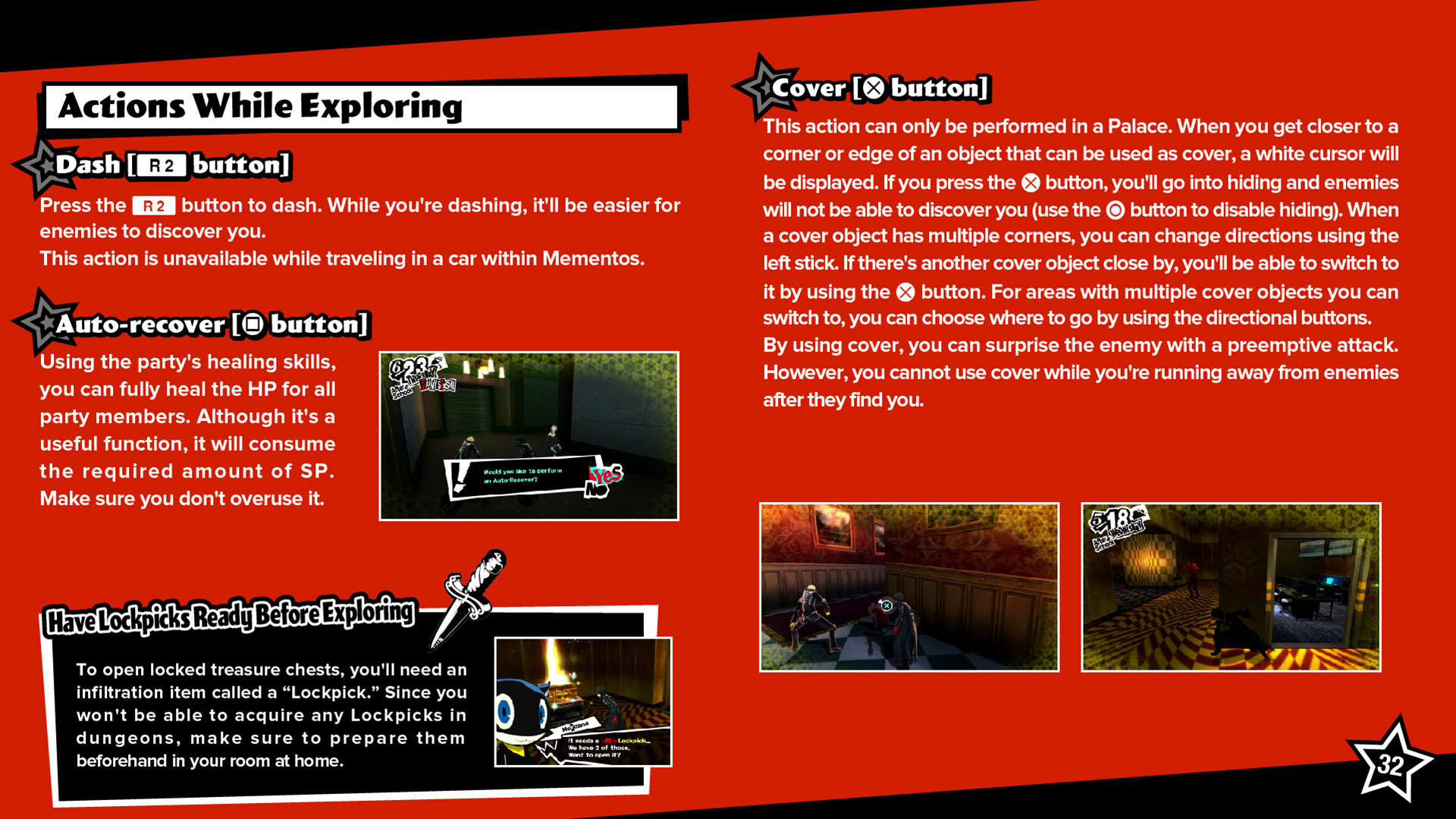 Persona 5 Web Manual