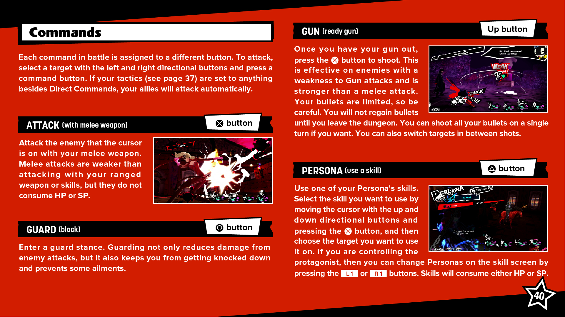 Persona 5 Web Manual