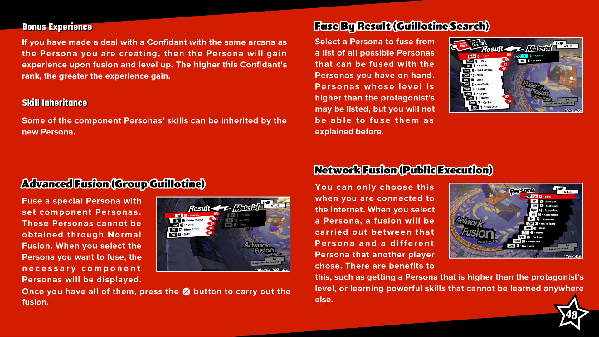 Persona 5 Web Manual