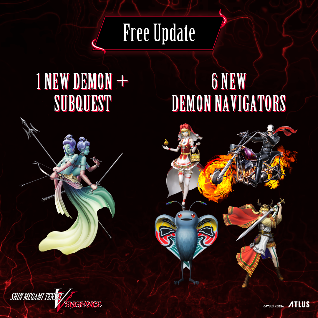 Shin Megami Tensei V: Vengeance – Ver. 1.0.3 Patch Notes | Atlus West